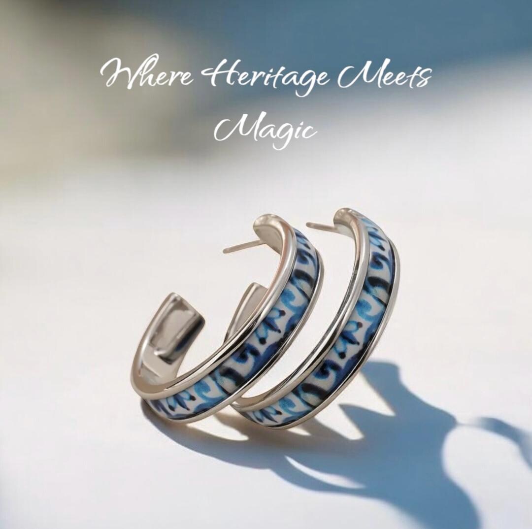 Earrings, Delft Blue, Jewellery, Jewelry, Delft Blue Ceramics, Delft ...