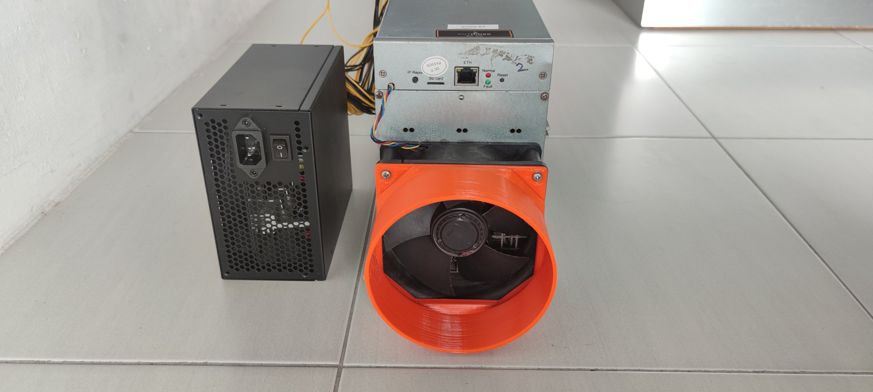 5" Fan Shroud for Antminer S9 / L3+ Asics (3D Printable) - Etsy