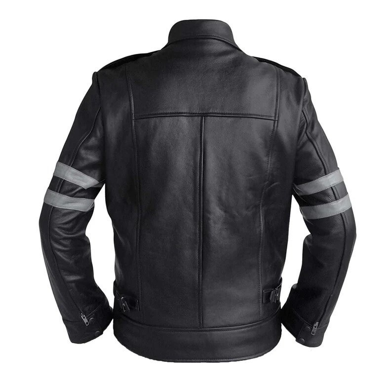 Resident Evil VI Classic Leon Kennedy RE6 Gaming Leather Jacket - Etsy