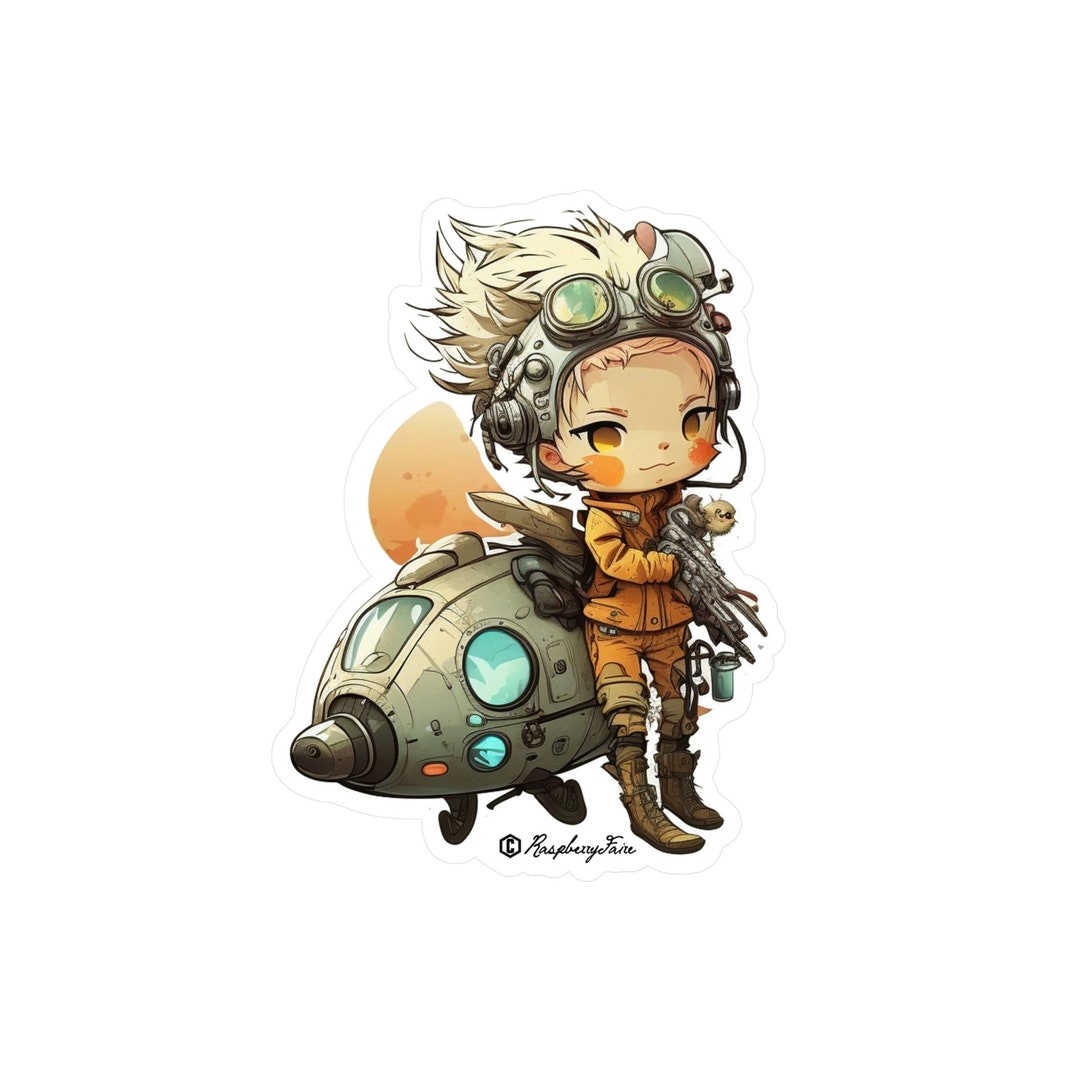 Cute Steam Punks Character Sticker | Steampunk | Adorable | Creative ...