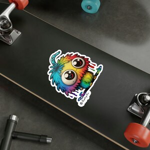 Chromatic Crew | Rainbow Creature Sticker | Cute & Colorful | Rainbow ...
