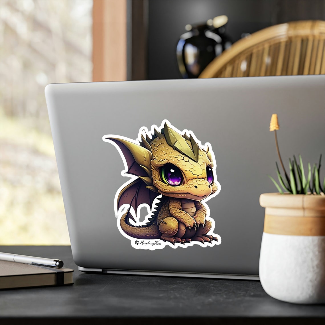 Cute Dragon Sticker | Mythical Creature | Fantasy Art | Dragon Sticker ...