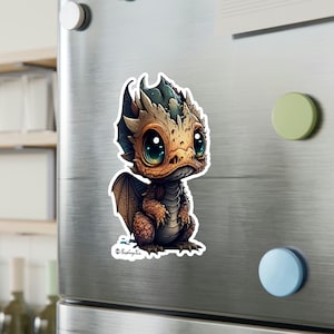 Cute Dragon Sticker | Mythical Creature | Fantasy Art | Dragon Sticker ...