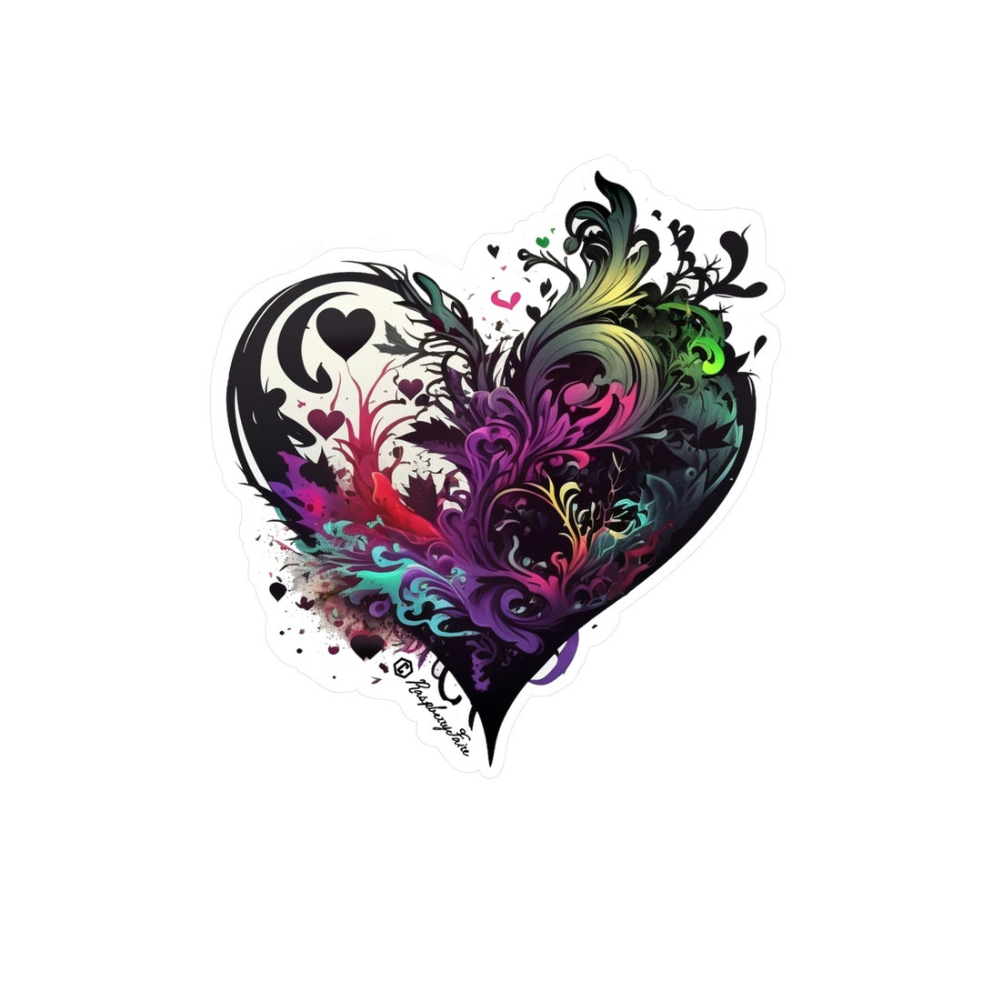 Beautiful Heart Stickers | Artistic Hearts | Style and Love ...