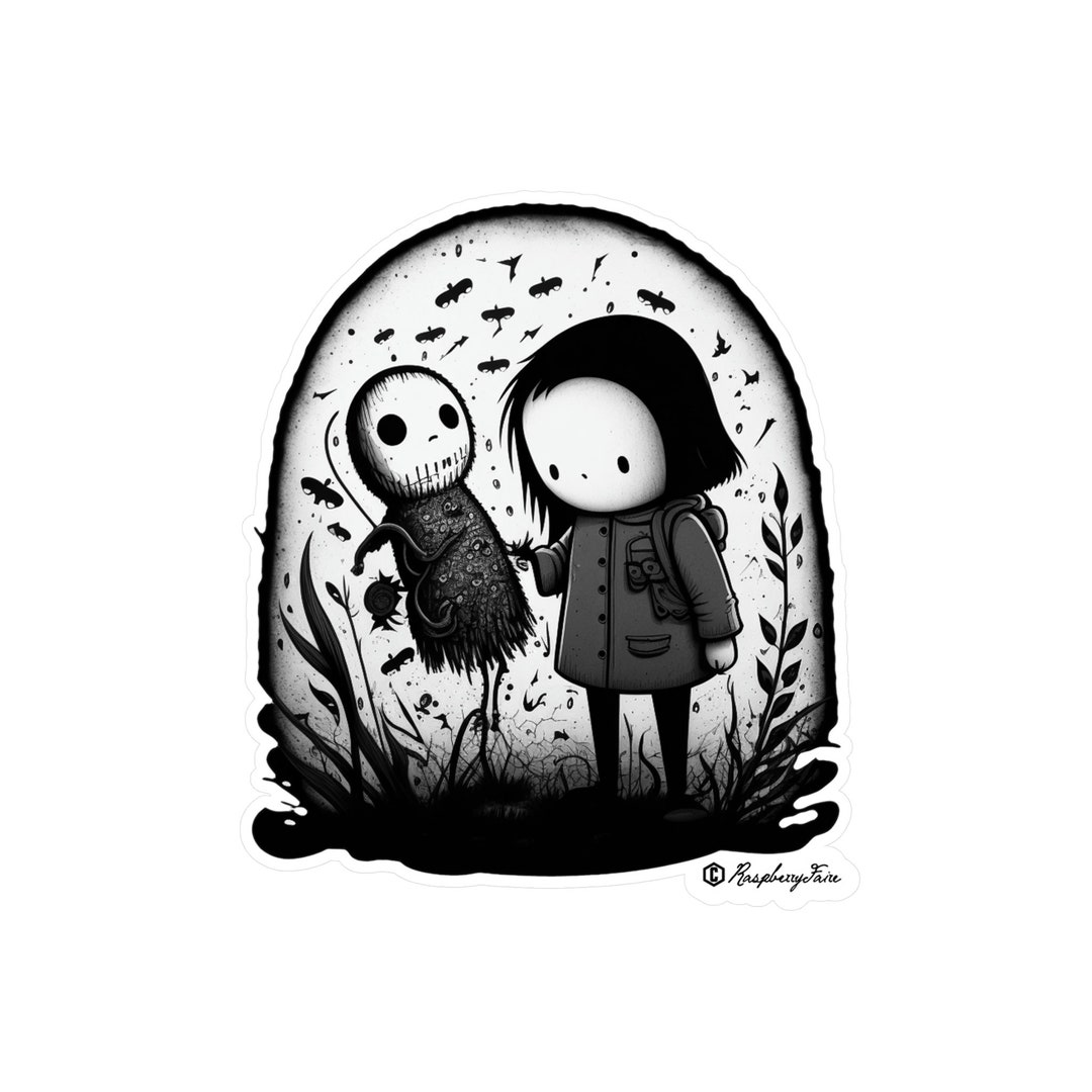 Grimly Adorable | Cute Gothic Stickers | Spooky Sweeties | Creepy ...