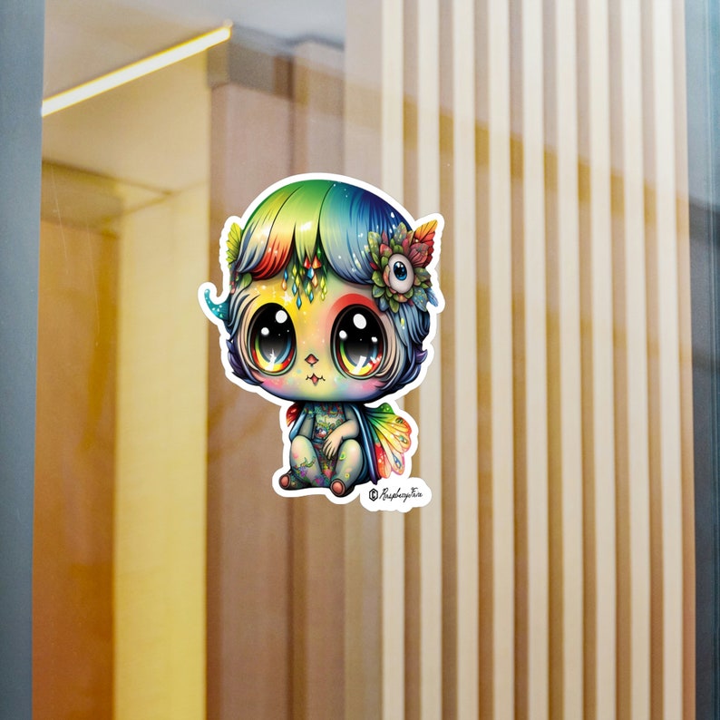 Chromatic Crew Rainbow Creature Sticker Cute & Colorful - Etsy