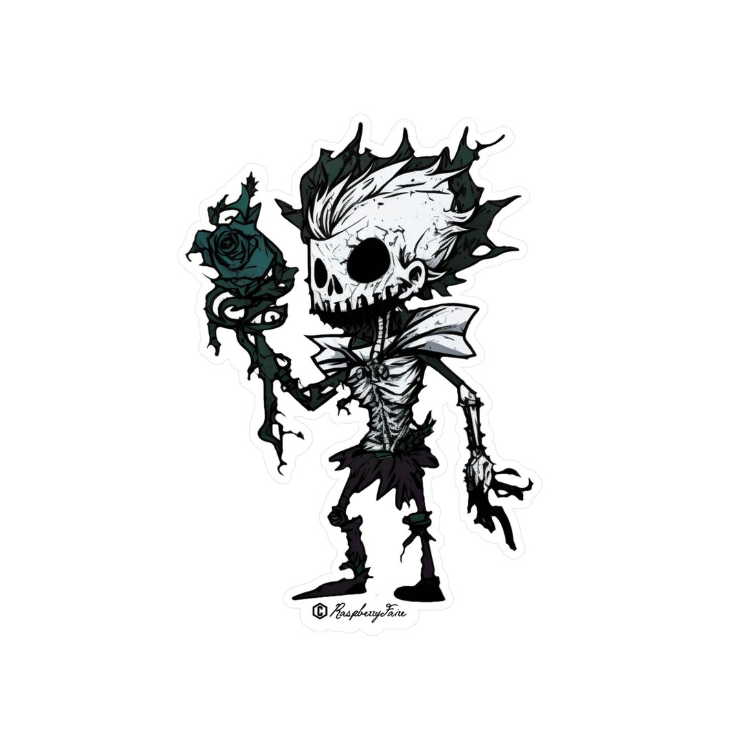 Ghostpunk Character Spooky Punk Stickers Edgy Cute Art Creepy Cuteness ...