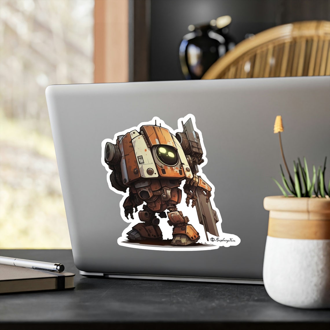 Mini Mech Sticker | Tiny Cute Mech Warriors | Adorable Mech Battle ...