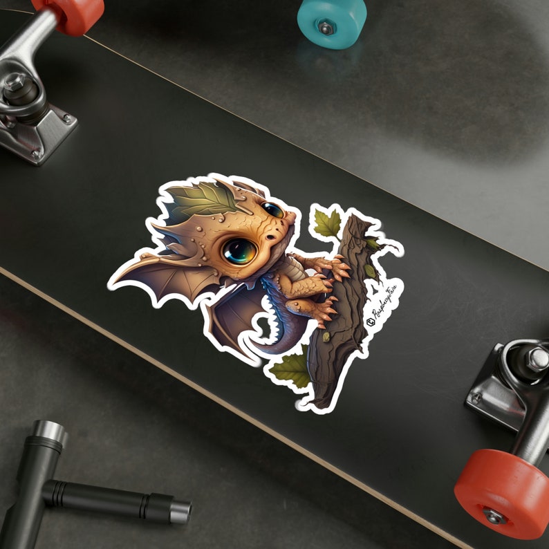 Cute Dragon Sticker | Mythical Creature | Fantasy Art | Dragon Sticker ...