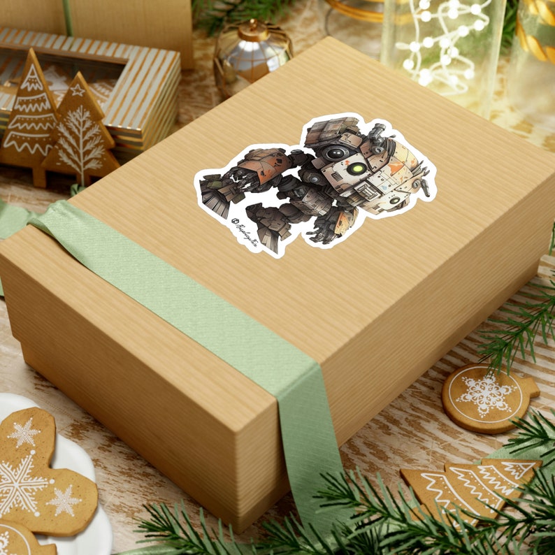 Mini Mech Sticker | Tiny Cute Mech Warriors | Adorable Mech Battle ...