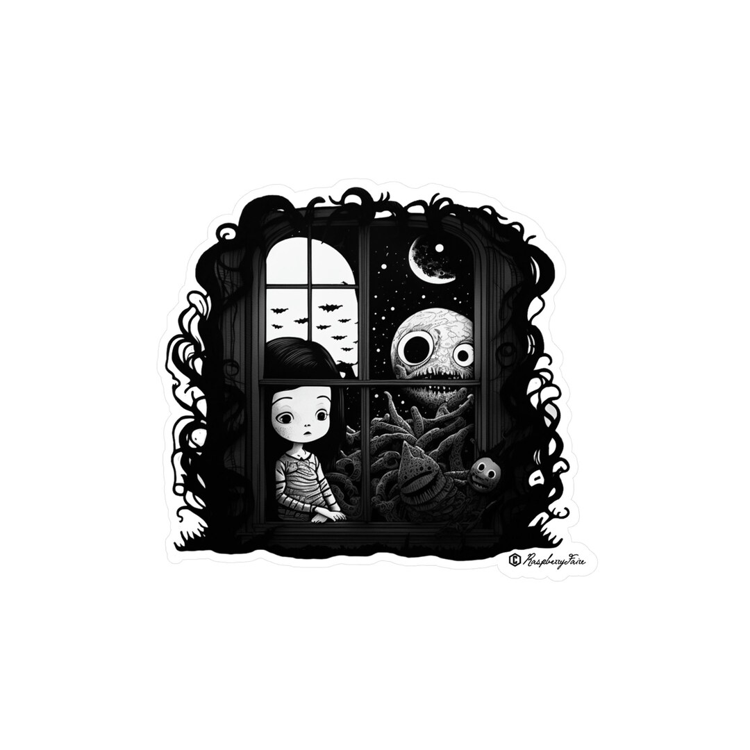 Grimly Adorable | Cute Gothic Stickers | Spooky Sweeties | Creepy ...