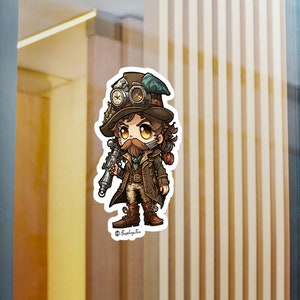 Cute Steam Punks Character Sticker | Steampunk | Adorable | Creative ...
