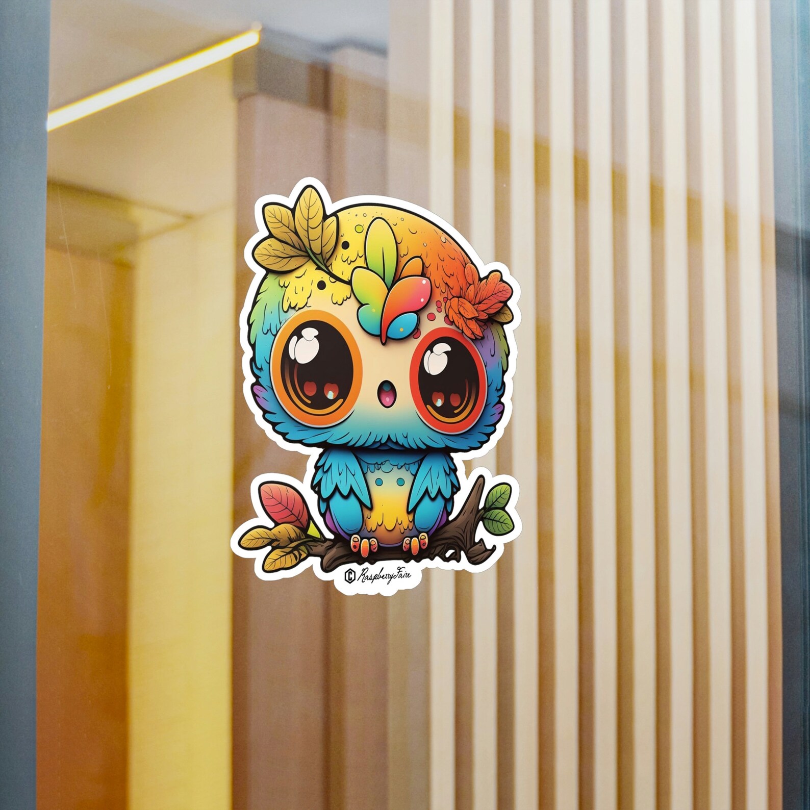 Chromatic Crew | Rainbow Creature Sticker | Cute & Colorful | Rainbow ...