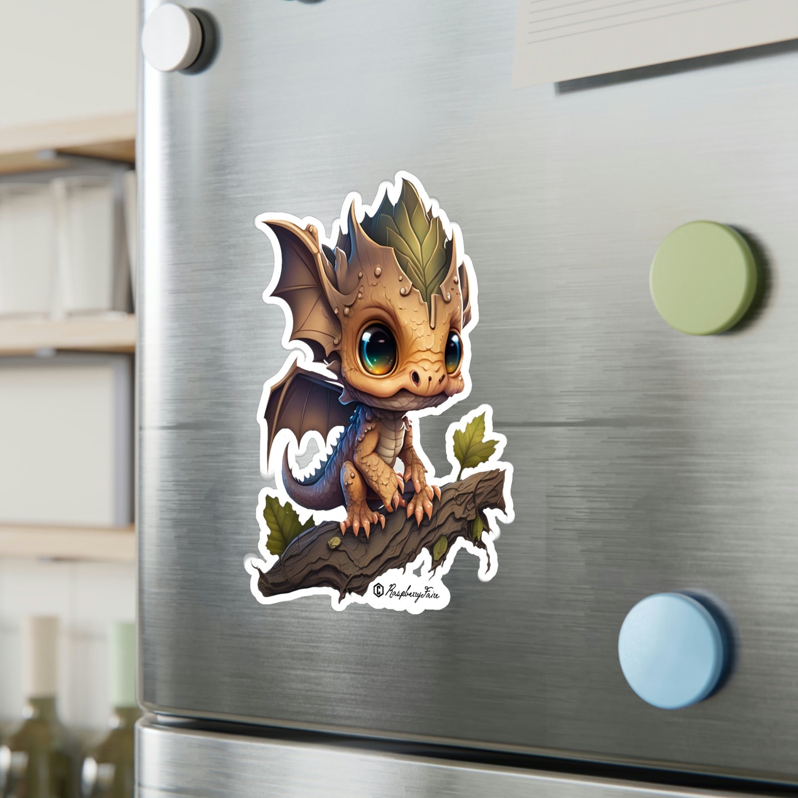 Cute Dragon Sticker | Mythical Creature | Fantasy Art | Dragon Sticker ...