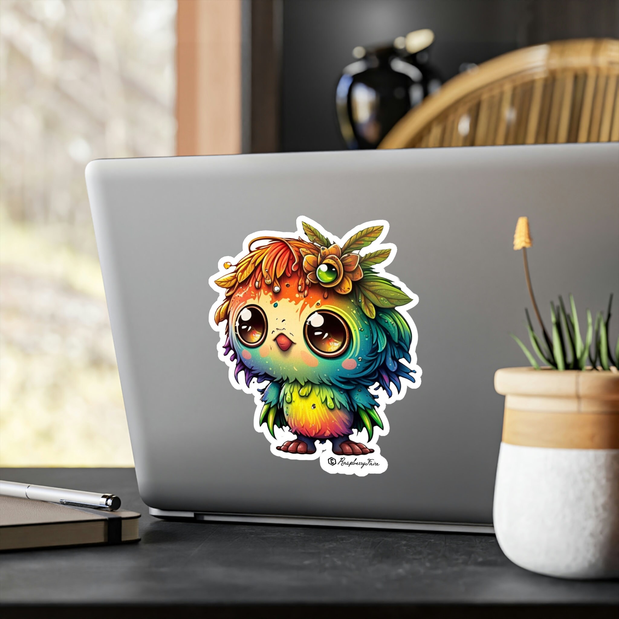 Chromatic Crew | Rainbow Creature Sticker | Cute & Colorful | Rainbow ...