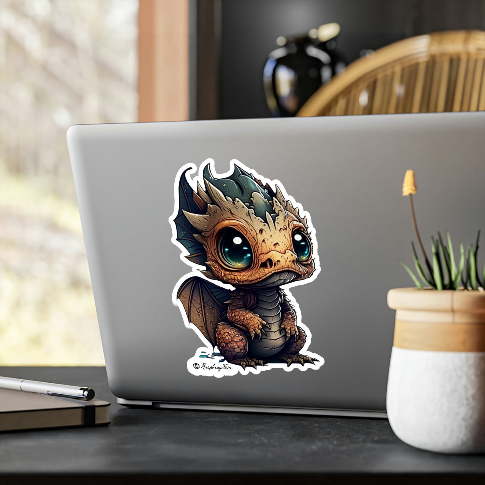 Cute Dragon Sticker Mythical Creature Fantasy Art Dragon - Etsy