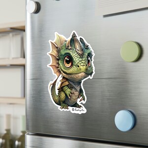 Cute Dragon Sticker | Mythical Creature | Fantasy Art | Dragon Sticker ...