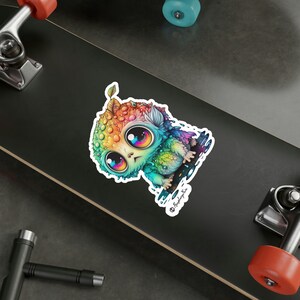Chromatic Crew | Rainbow Creature Sticker | Cute & Colorful | Rainbow ...