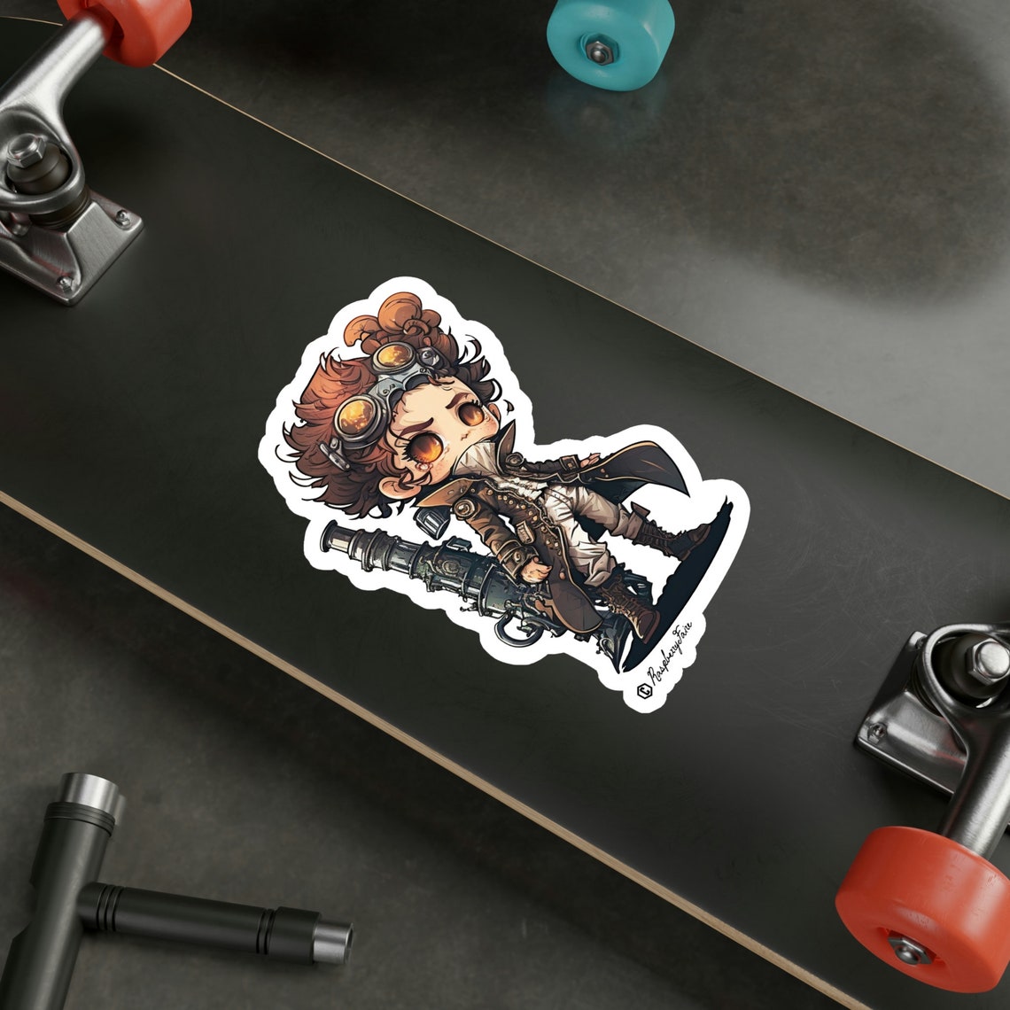 Cute Steam Punks Character Sticker | Steampunk | Adorable | Creative ...