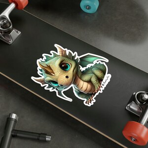 Cute Dragon Sticker | Mythical Creature | Fantasy Art | Dragon Sticker ...