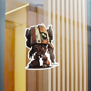 Mini Mech Sticker | Tiny Cute Mech Warriors | Adorable Mech Battle ...