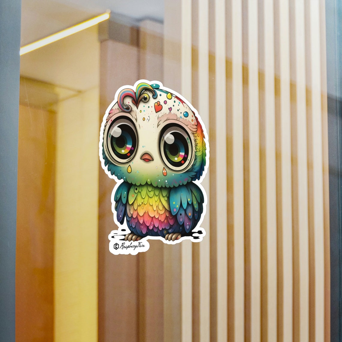 Chromatic Crew Rainbow Creature Sticker Cute & Colorful - Etsy