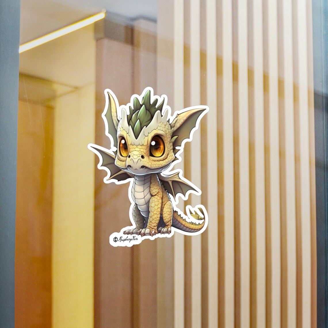 Cute Dragon Sticker | Mythical Creature | Fantasy Art | Dragon Sticker ...