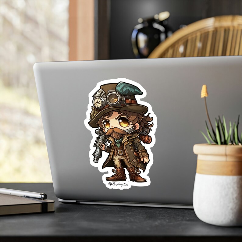 Cute Steam Punks Character Sticker | Steampunk | Adorable | Creative ...