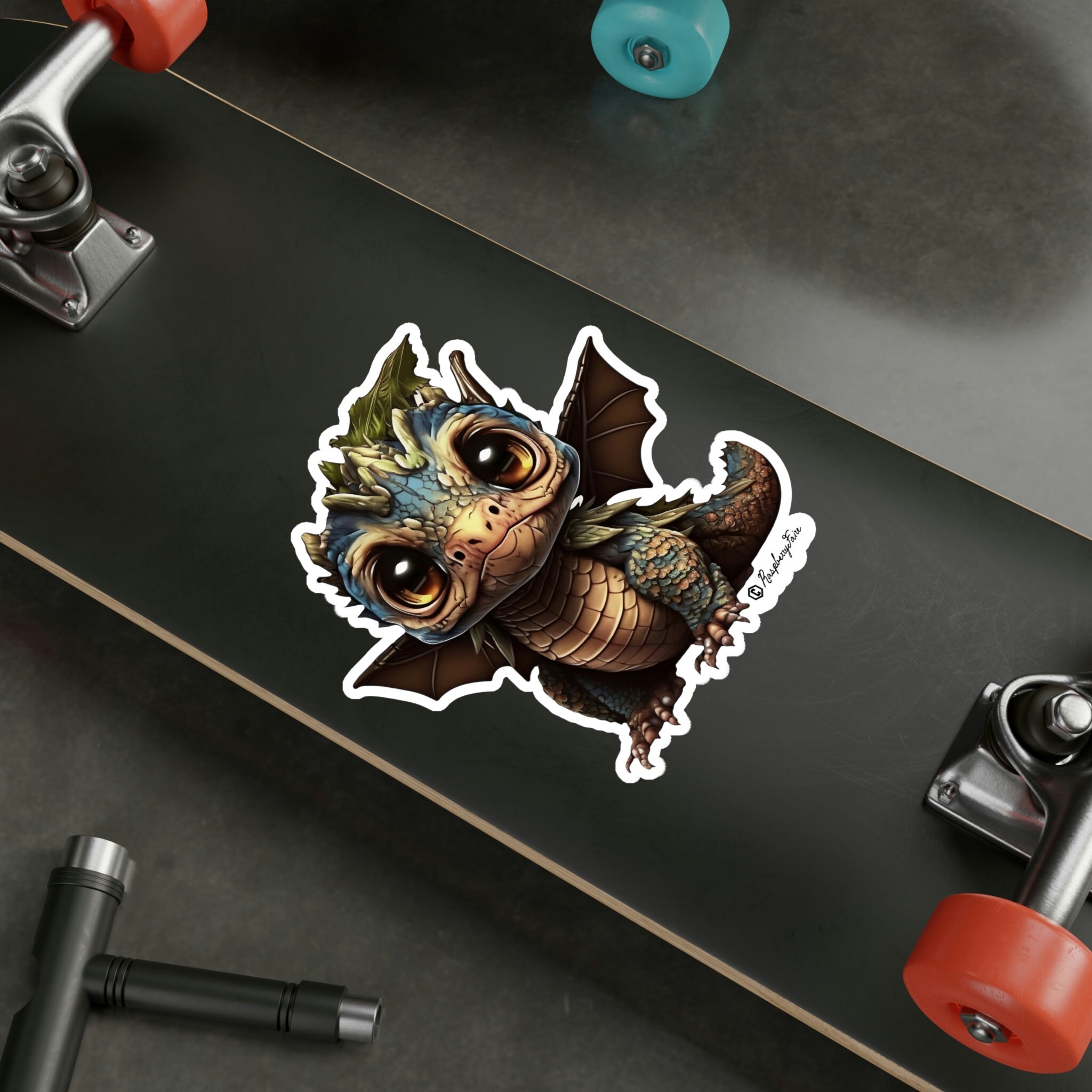 Cute Dragon Sticker Mythical Creature Fantasy Art Dragon - Etsy