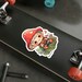 Enchanted Gnome Sticker | Cute Garden Gnome Sticker | Whimsical Magical ...
