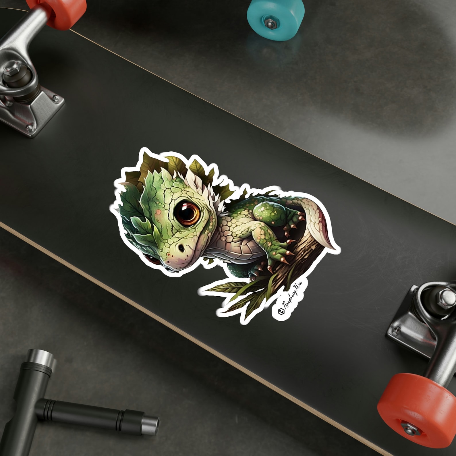 Cute Dragon Sticker Mythical Creature Fantasy Art Dragon - Etsy