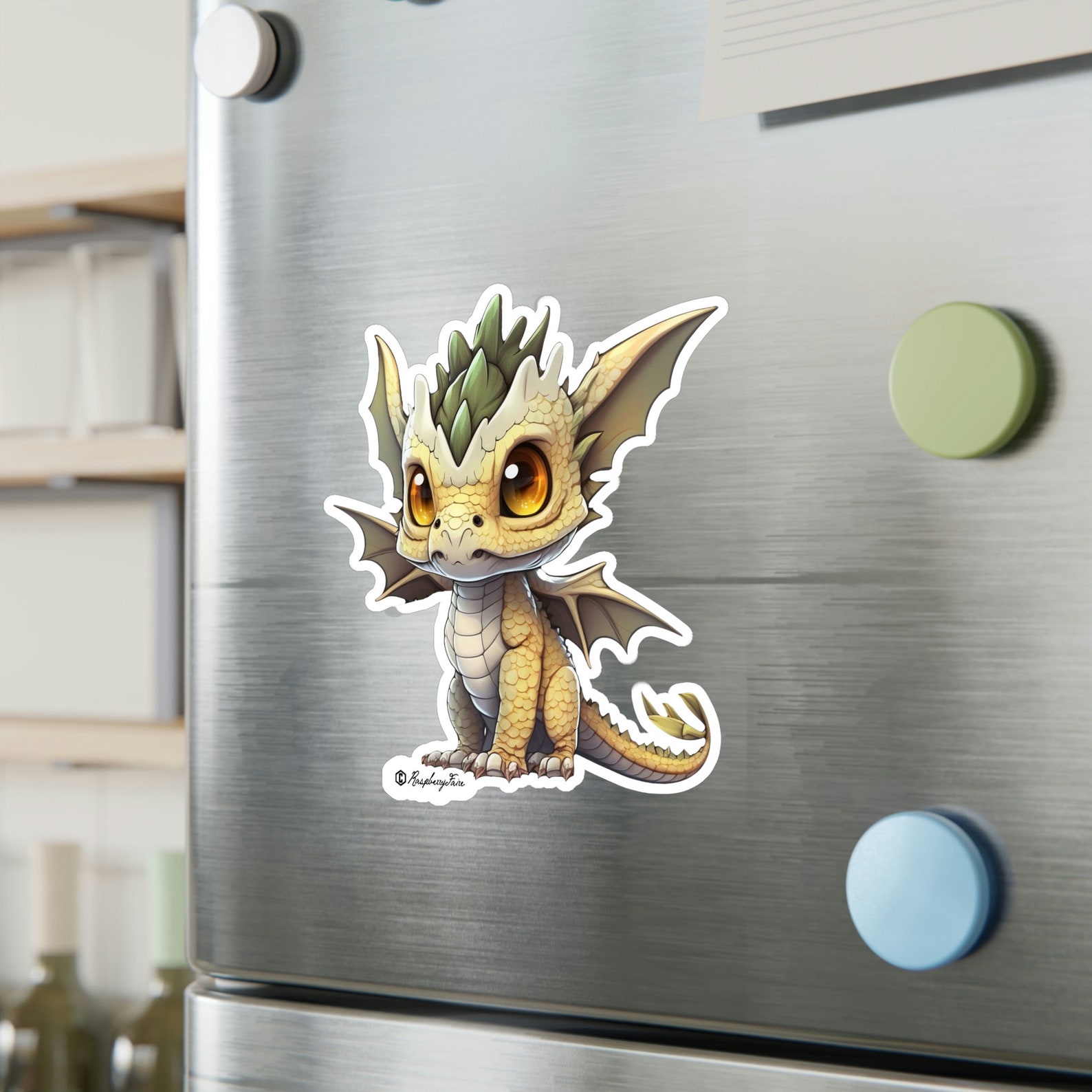 Cute Dragon Sticker | Mythical Creature | Fantasy Art | Dragon Sticker ...