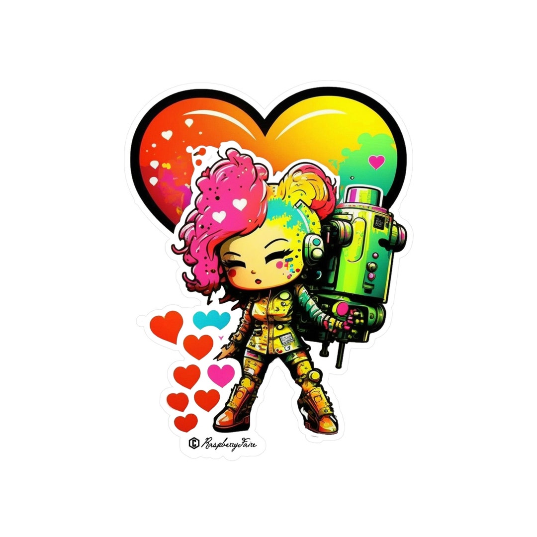 Sugar Squad | Ultra Cute | Vinyl Sticker | Rainbow-colored | Adorable ...