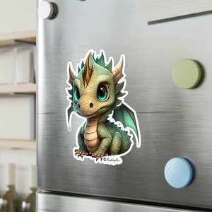 Cute Dragon Sticker | Mythical Creature | Fantasy Art | Dragon Sticker ...