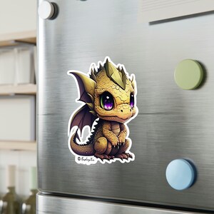 Cute Dragon Sticker | Mythical Creature | Fantasy Art | Dragon Sticker ...