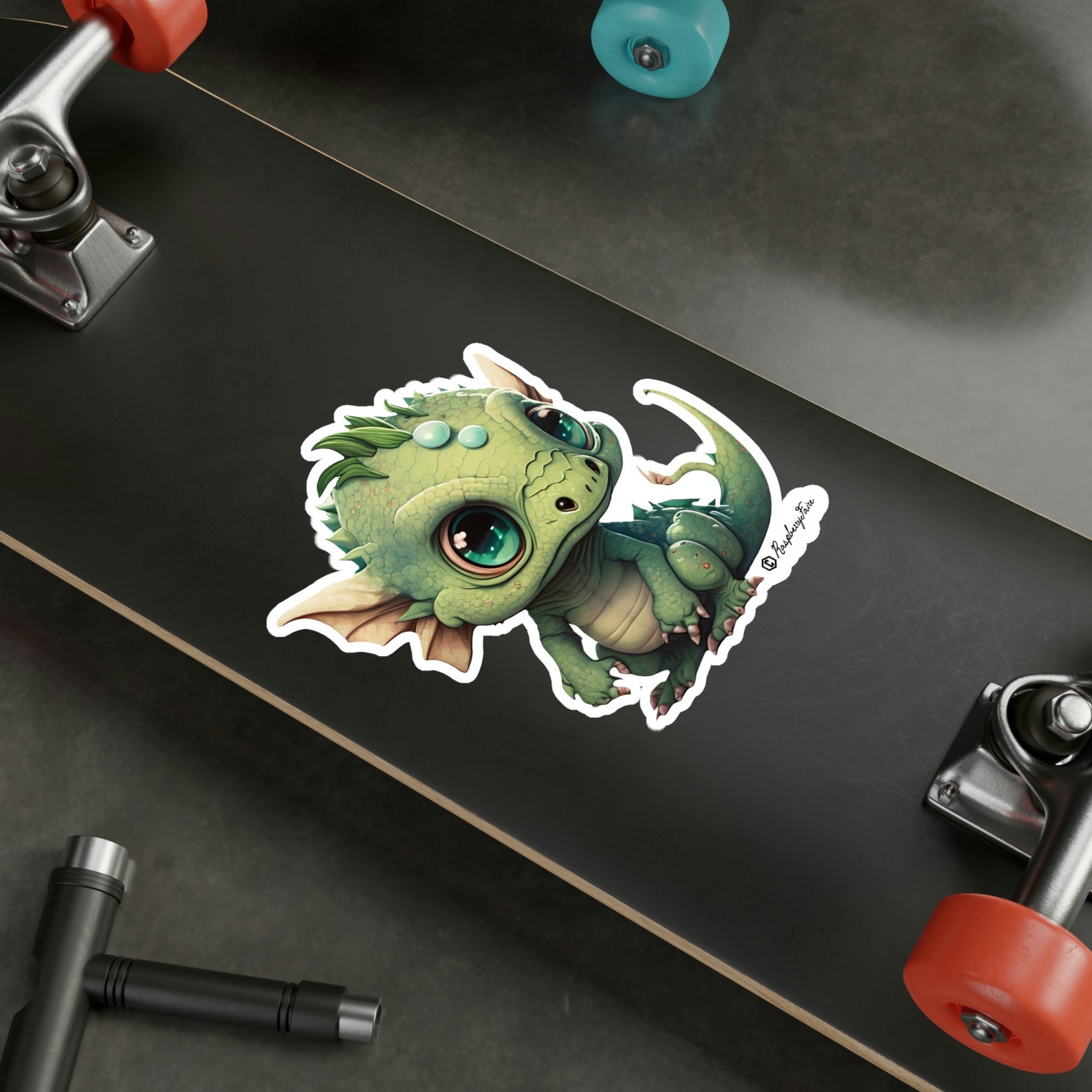 Cute Dragon Sticker | Mythical Creature | Fantasy Art | Dragon Sticker ...