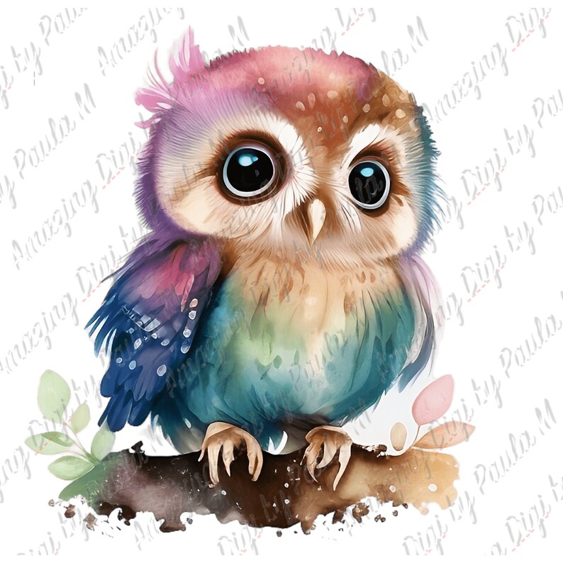 Cute Owls Graphics Sweet Owl Digi-stamps DIY Projects Scrapbooking ...