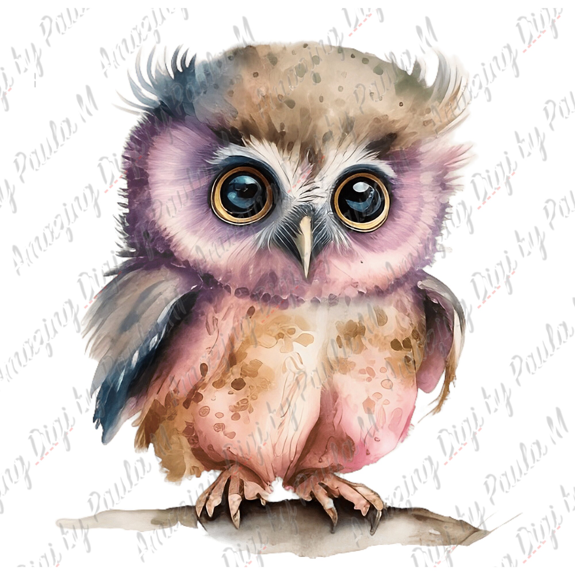 Cute Owls Graphics Sweet Owl Digi-stamps DIY Projects Scrapbooking ...