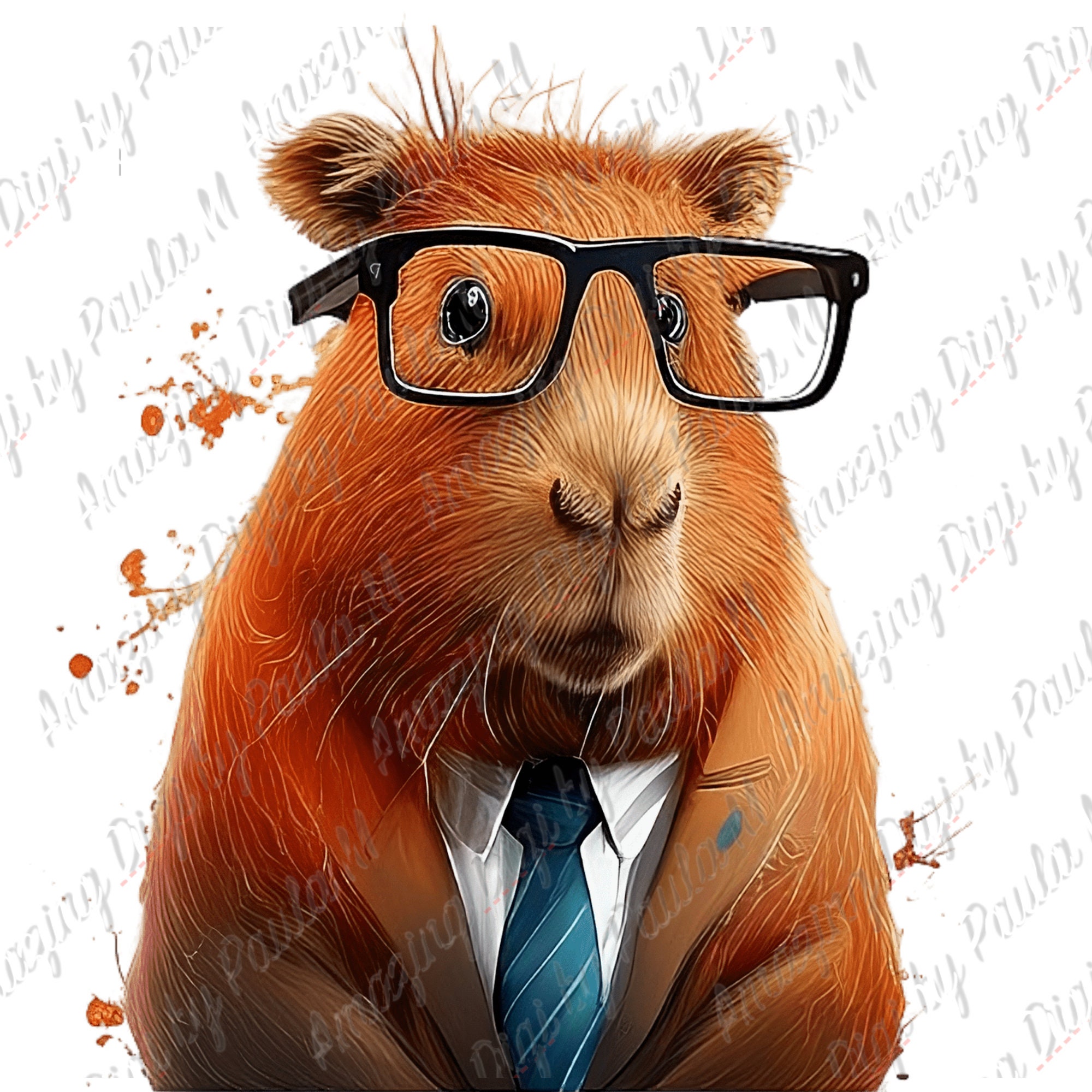 Capybara Graphics Capybaras Digi-stamps DIY Projects Scrapbooking ...
