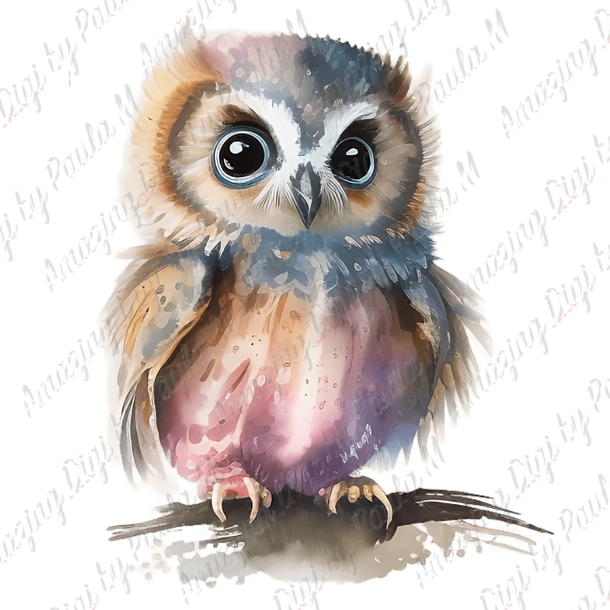 Cute Owls Graphics Sweet Owl Digi-stamps DIY Projects Scrapbooking ...