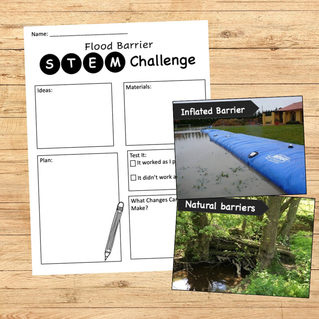 STEM Challenge Flood Barrier - Etsy