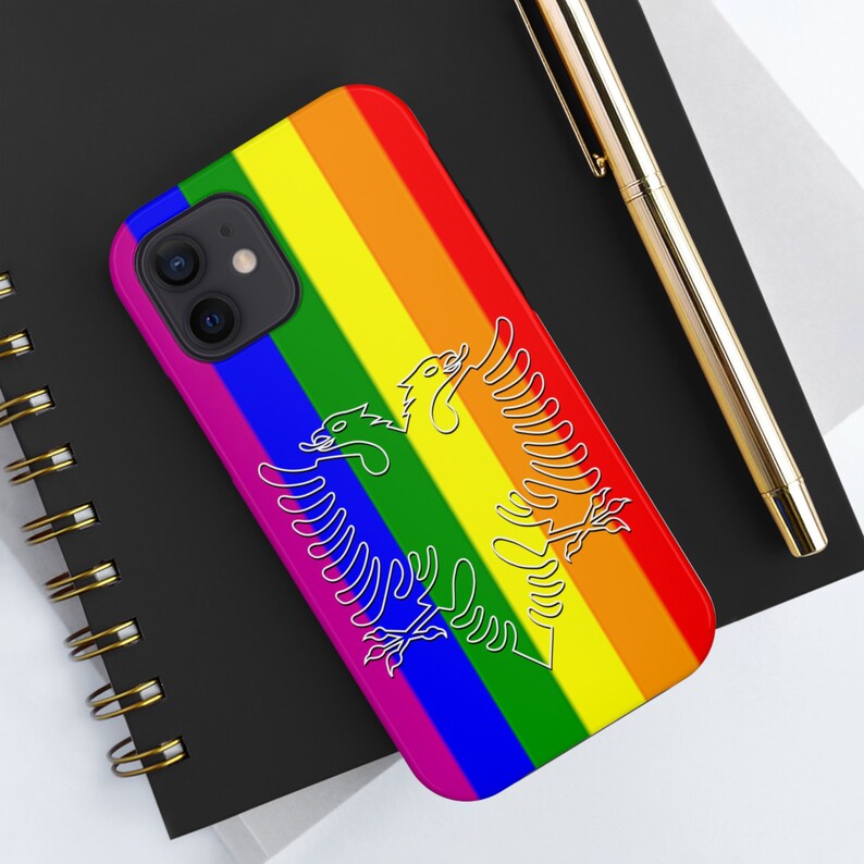 LGBTQ+ Pride Month Albanian Flag Phone Case - Etsy