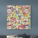 Abstract Art With Emoji Faces - Colorful and Fun Wall Decor for Modern ...