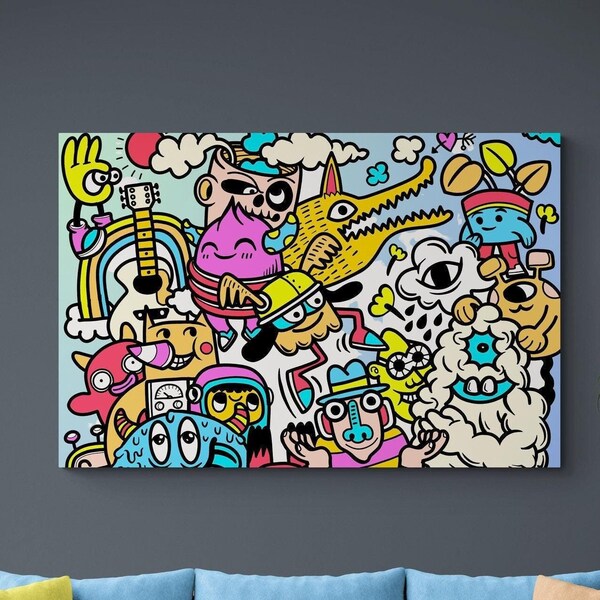 Cartoons Decor - Etsy