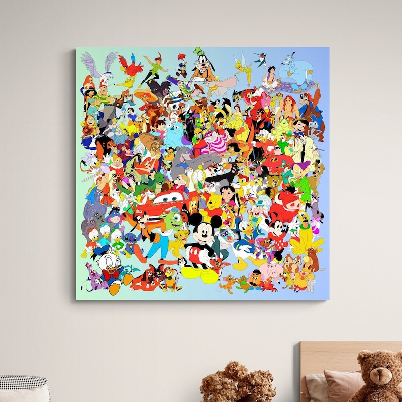 Large Cartoons Art - Etsy