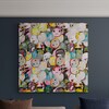 Abstract Art With Emoji Faces - Colorful and Fun Wall Decor for Modern ...