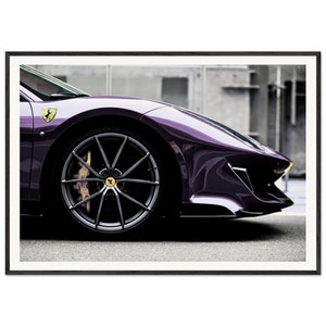 Fine Art Ferrari Photography Print - Luxury Car Photography - Framed ...