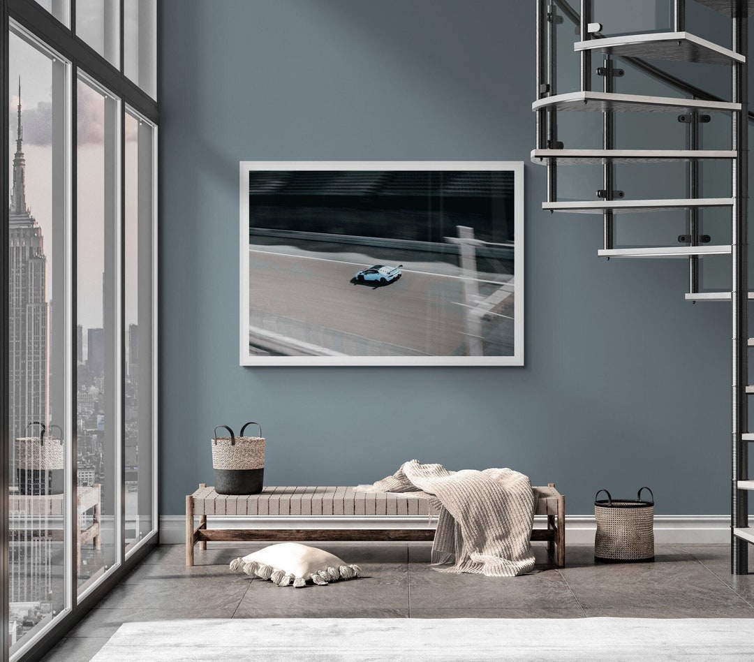 Fine Art Sport Car Print - Lamborghini on Track - Race Track Fine Art ...