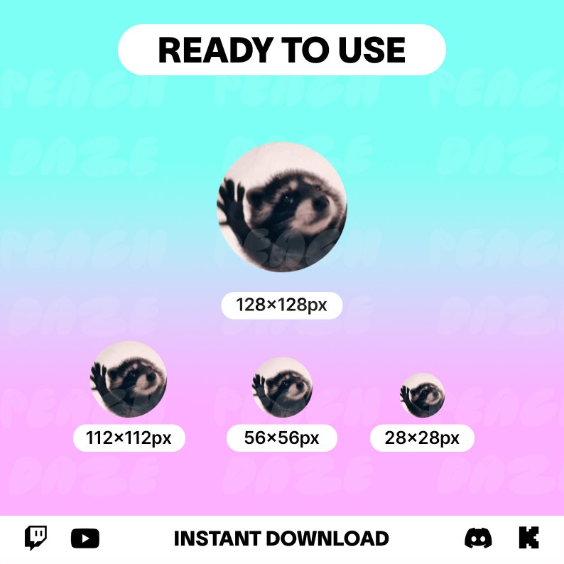 Pedro Meme Emote Animated Gif Tiktok Raccoon Twitch Emote Meme Emote ...