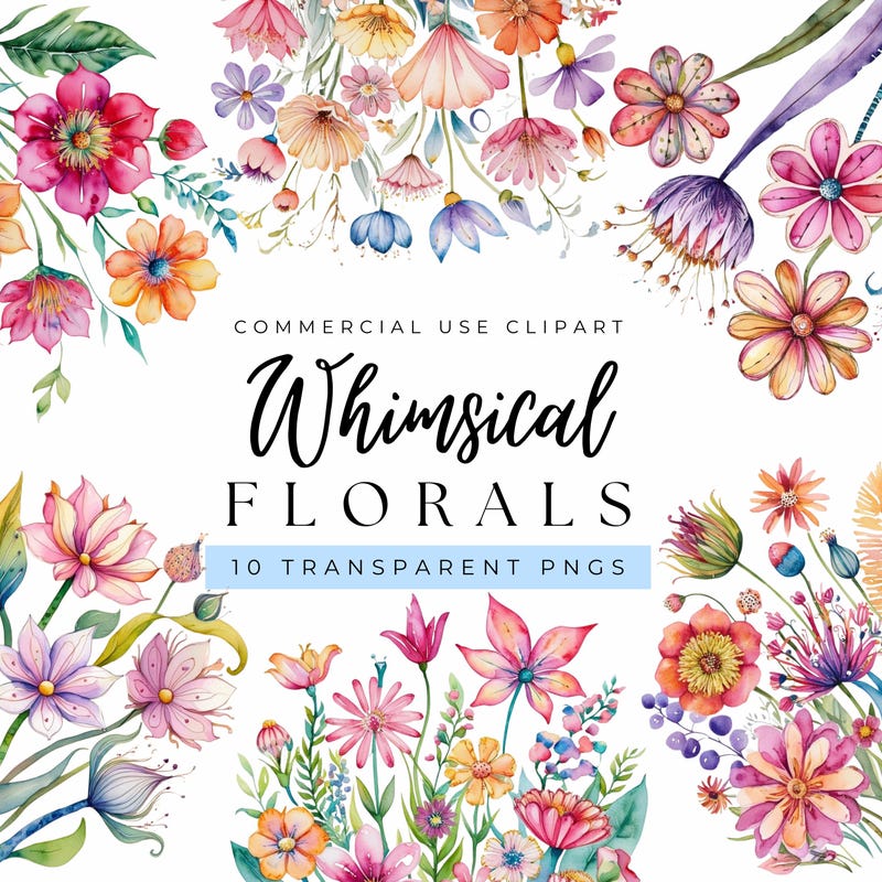 Whimsical Flower - Etsy